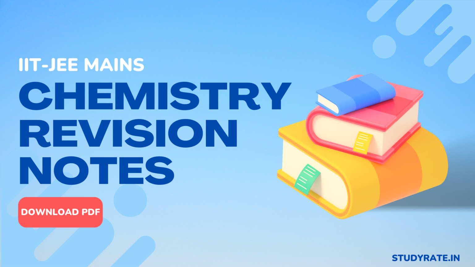 Download JEE Mains Chemistry Short Revision Notes PDF | JEE Mains ...