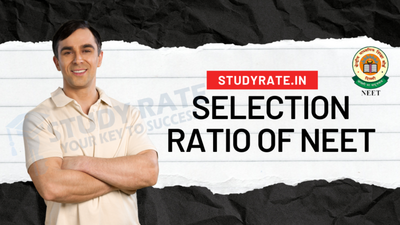 Selection Ratio of NEET in 2024 - STUDY RATE